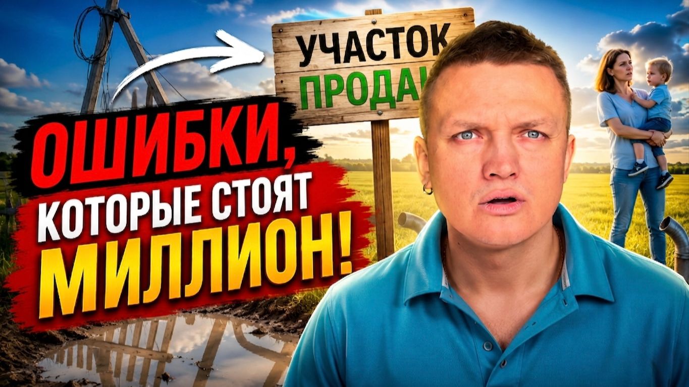 Планируешь покупку земли? Как выбрать участок и НЕ ПОЖАЛЕТЬ. ТОП ОШИБОК