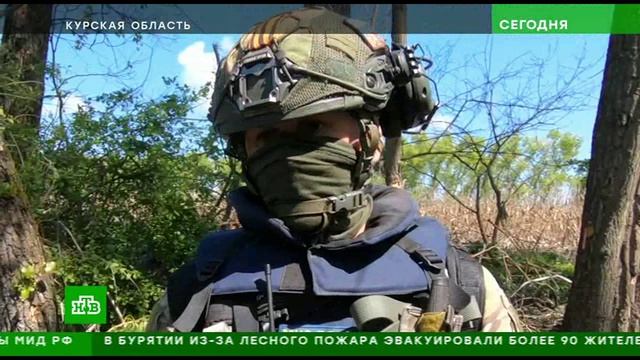 НТВ - Сюжет о работе саперов МЧС России в Курском приграничье - 28-05-2025