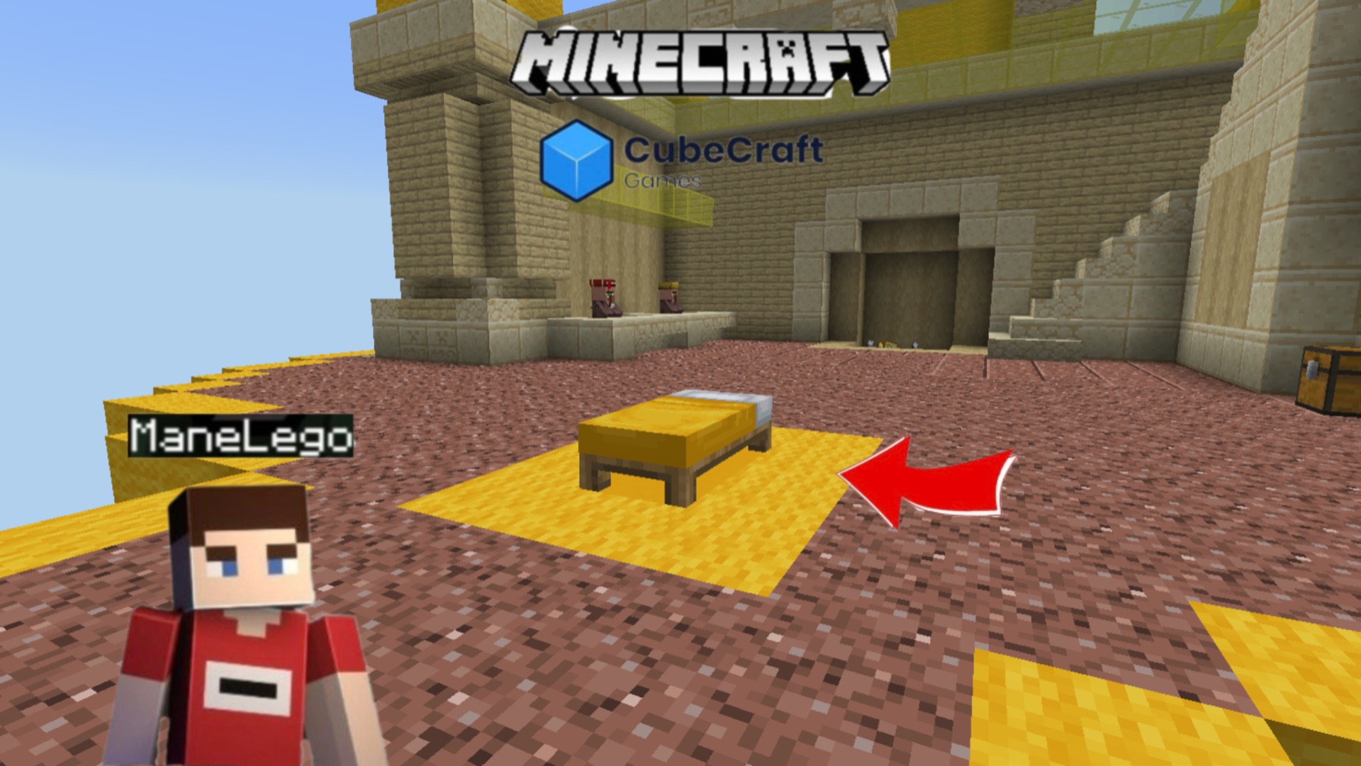 Играю на сервере CubeCraft в бедварс в Майнкрафте | ManeLego minecraft