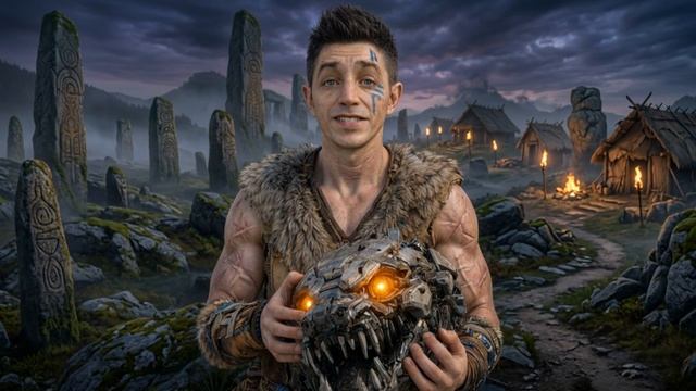 По мотивам игры Horizon Zero Dawn.Сгенерировано ии.