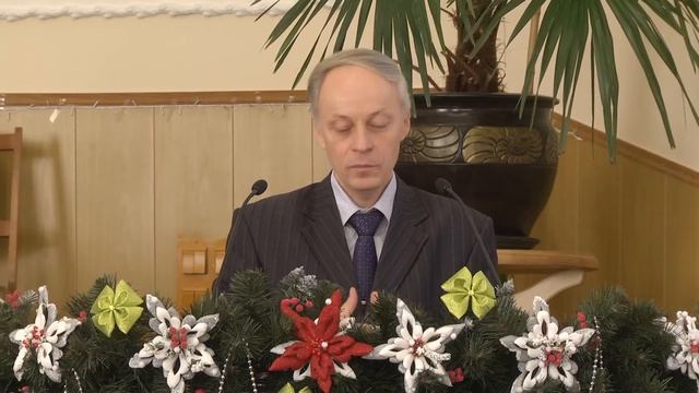Богослужение в церкви Благодать 27.12.2015