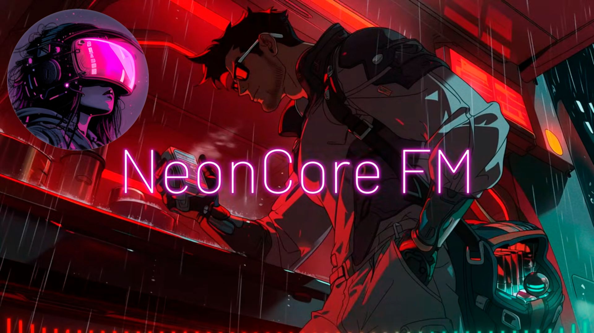 🌃1990 Red Rain Exchange🌆Cyberpunk,Synthwave_NE💿NCORE FM_15-05-2026