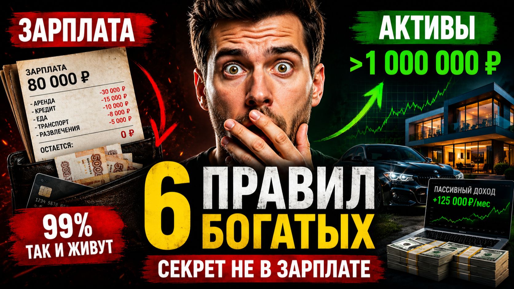 СЕКРЕТ БОГАТСТВА НЕ В ЗАРПЛАТЕ!