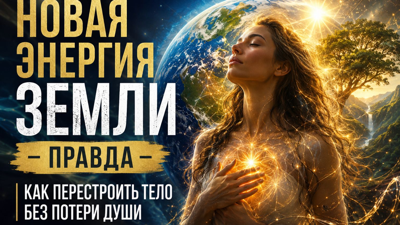 Новая энергия Земли - правда. Как перестроить тело без потери души