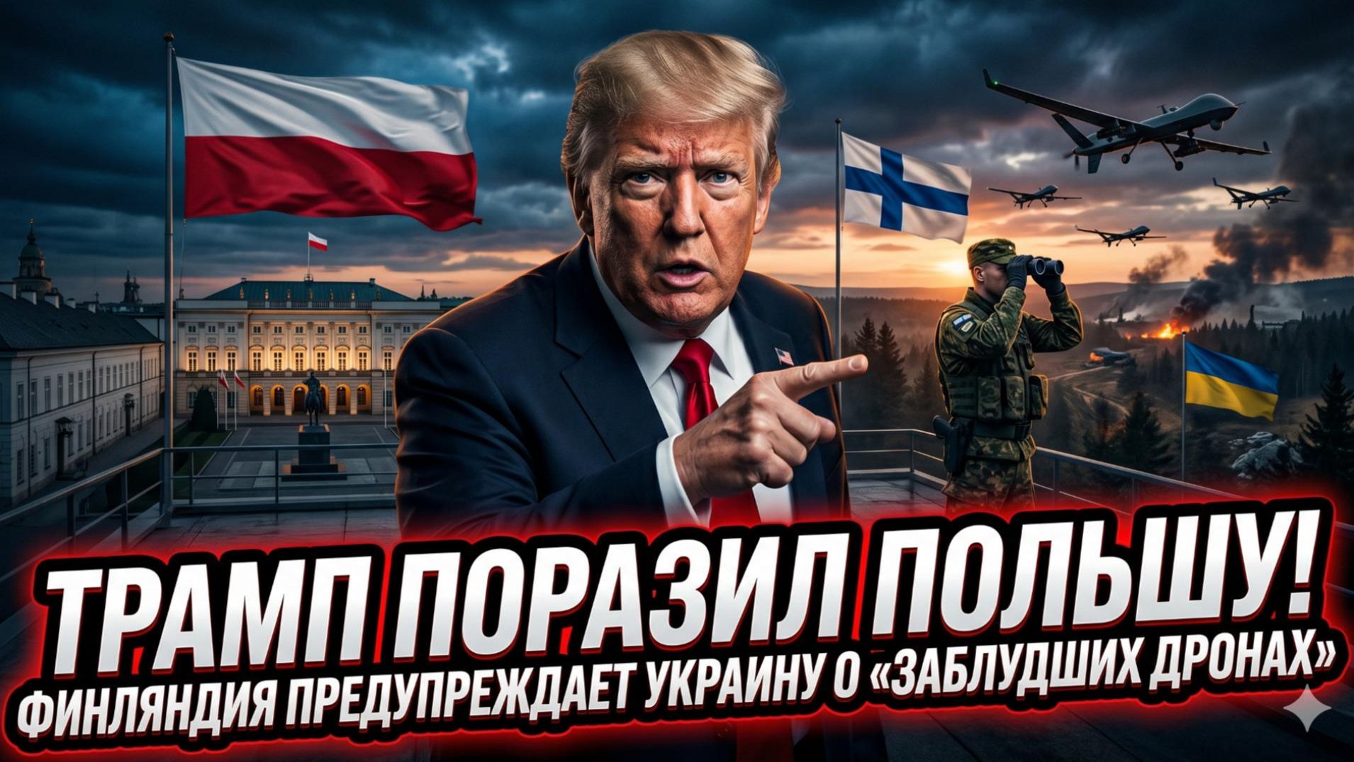 🤯Себастиан Сас | Двойной удар: Трамп унизил Польшу, а Финляндия вынесла предупреждение Зеленскому