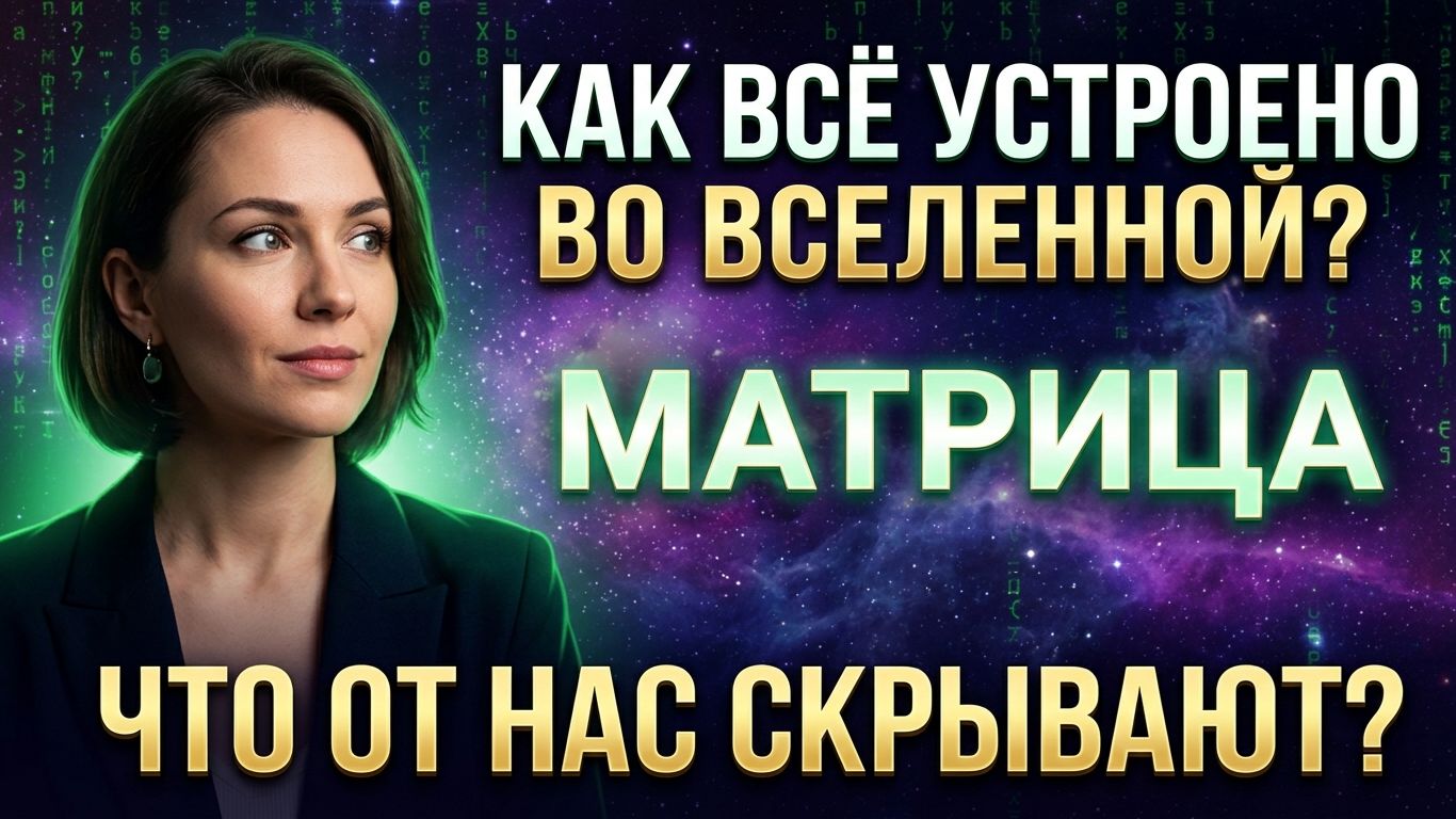 МАТРИЦА? О ЧЁМ НАМ НЕ РАССКАЗАЛИ?
