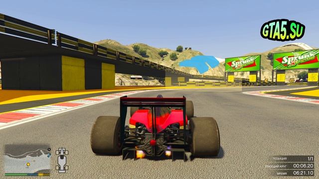 Болиды GTA Online гонка на плотине