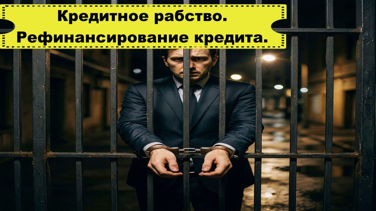 Кредитное рабство. Как не стать жертвой мошенников при рефинансировании кредита.