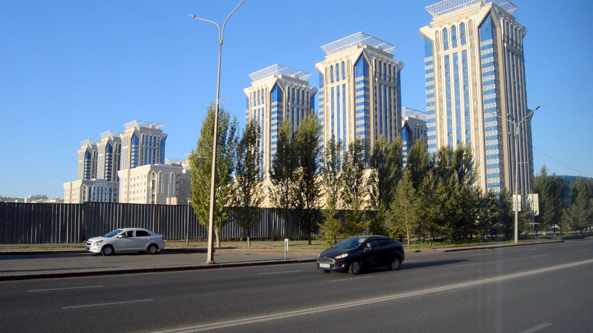 Поездка по Астане на 21 автобусе