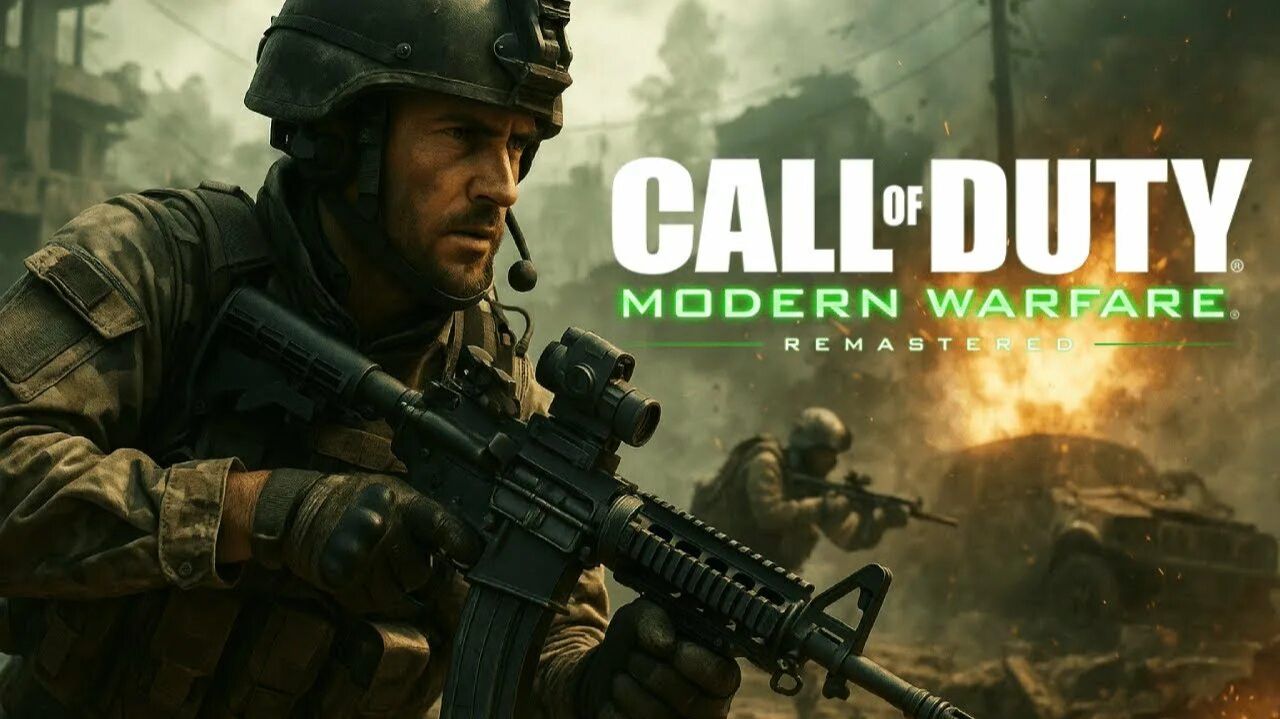 2 Часть Call of Duty: Modern Warfare Remastered (Без комментариев)