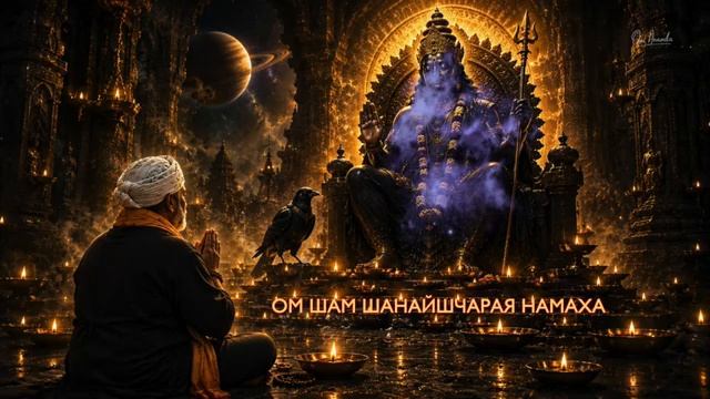 Шани мантра 108 раз Ом Шам Шанайшчарая Намаха Очищение кармы