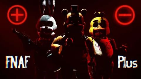 у меня сгорела жопа и за фокси  fnaf plus часть 4