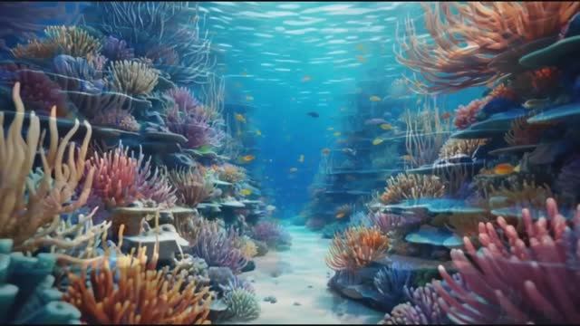 🐠 Завораживающий морской мир | Подводный релакс 🌊🎵