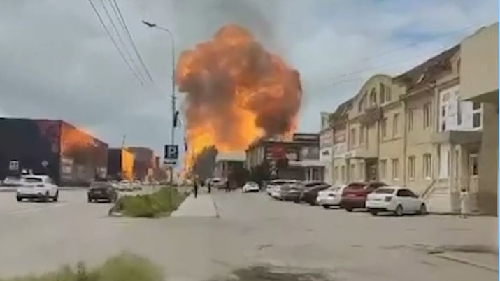 ВЗРЫВ В ПЯТИГОРСКЕ. СЕГОДНЯ. ВИДЕО.