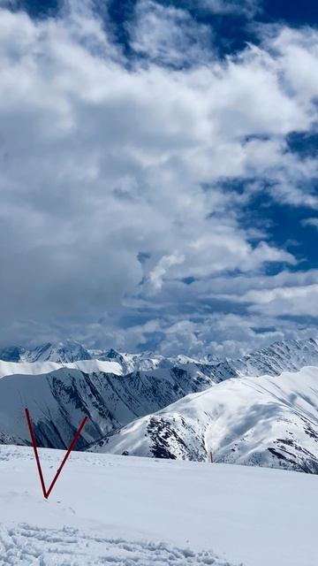На вершине Мамисон Северная Осетия