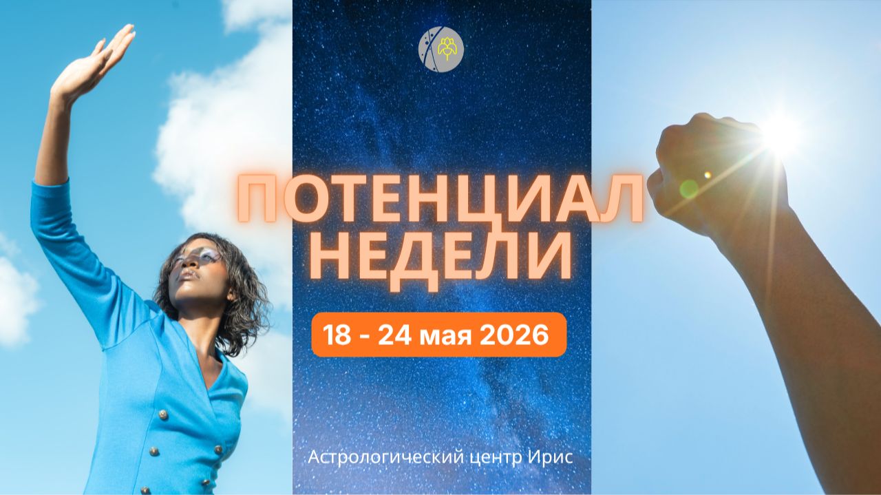 Потенциал недели 18 - 24 мая 2026