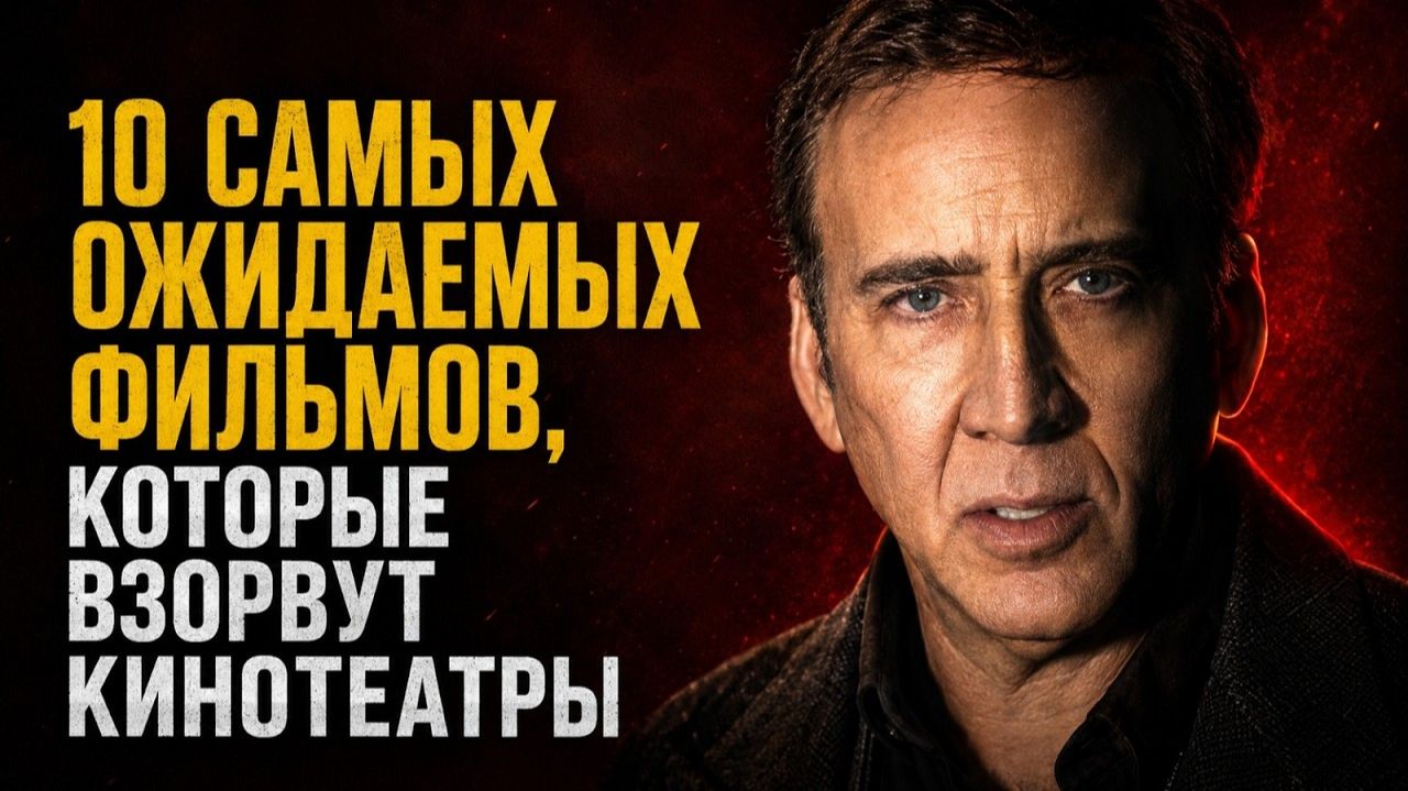 ТОП-10 ФИЛЬМОВ 2026 года, КОТОРЫЕ ЖДЁТ ВЕСЬ МИР (КиноКонг)