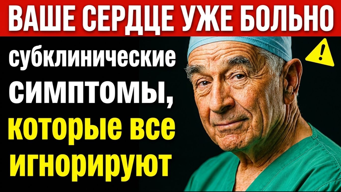 ТВОЁ СЕРДЦЕ УЖЕ ДАЁТ СБОИ. ТЫ ПРОСТО НЕ ЗНАЕШЬ