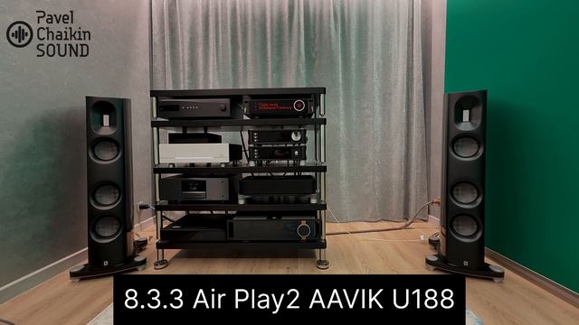 TEST 8.3.3 Air Play2 AAVIK U188