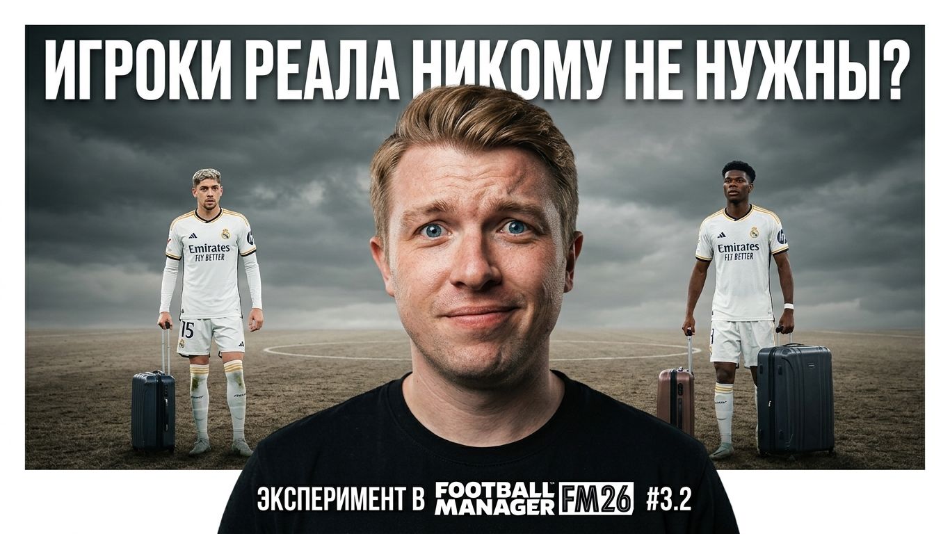 ИГРОКИ РЕАЛА НИКОМУ НЕ НУЖНЫ? | Что за... эксперимент? | FM26 #3.2