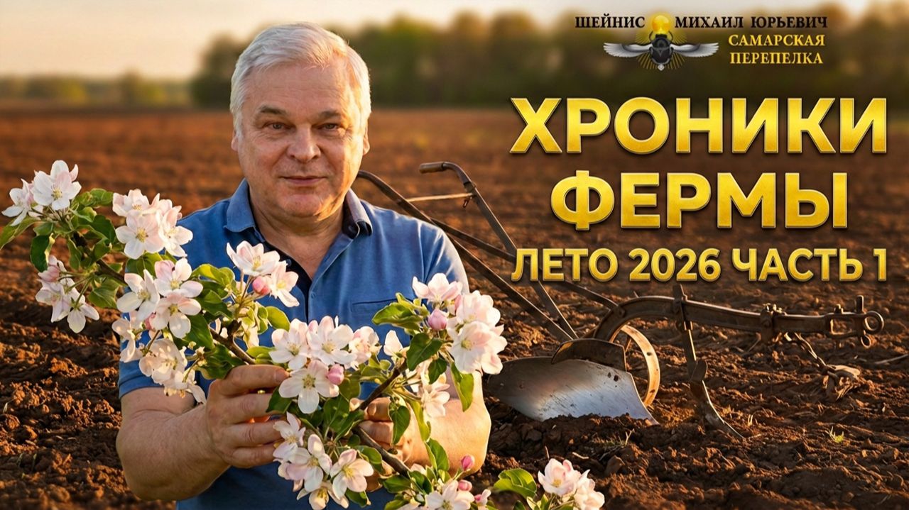 Лето 2026 — Хроники Фермы. Часть 1 Покос, Пахота И Две Яблони