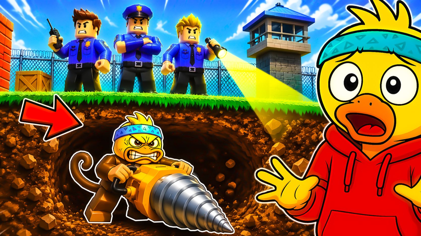 ПОБЕГ ИЗ ЗООПАРКА в Roblox!