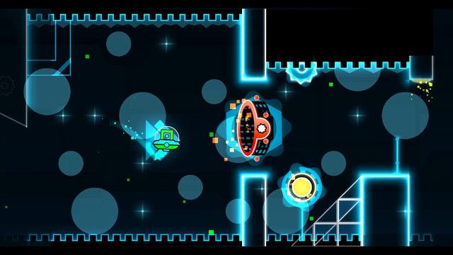 Прохождение уровня Whipped Cream на 3 монетки Geometry Dash
