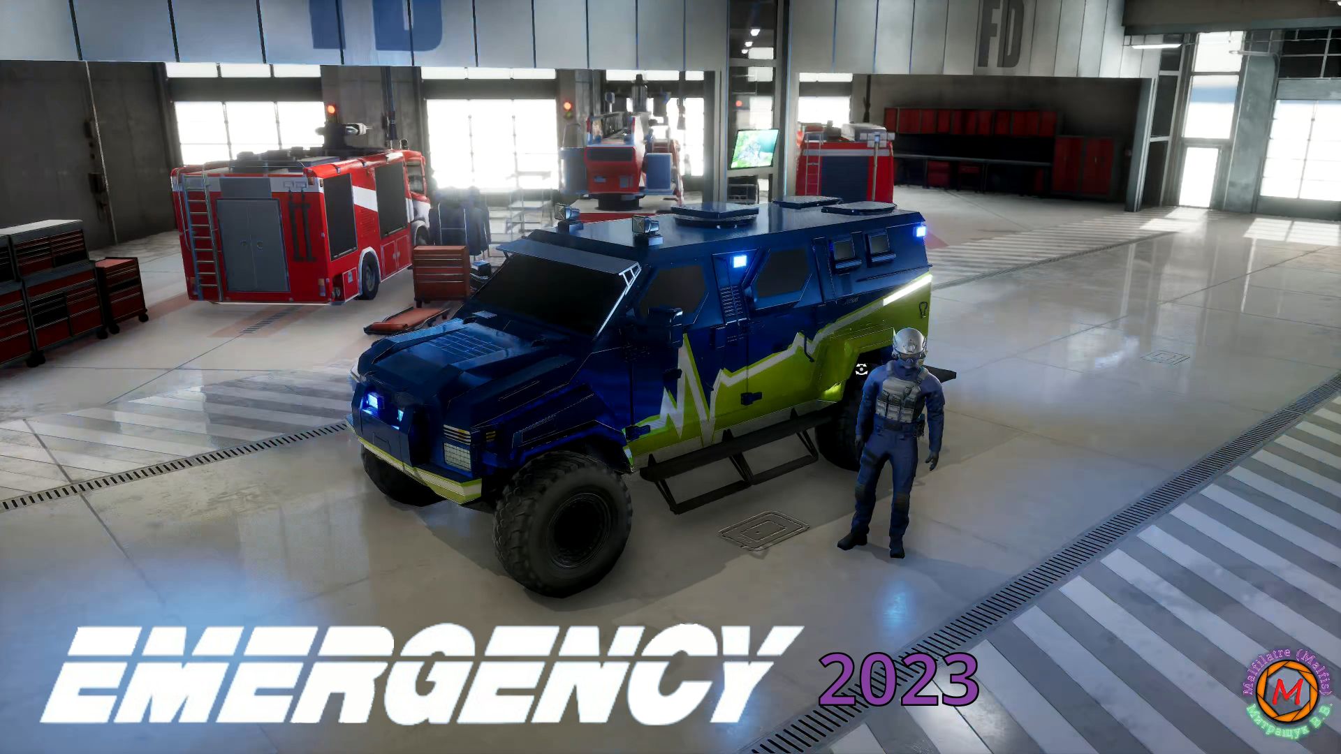 🚓 EMERGENCY 2023 🚑 Gameplay 4K 🚒 Steam Proton 🛠️ Linux Debian KDE