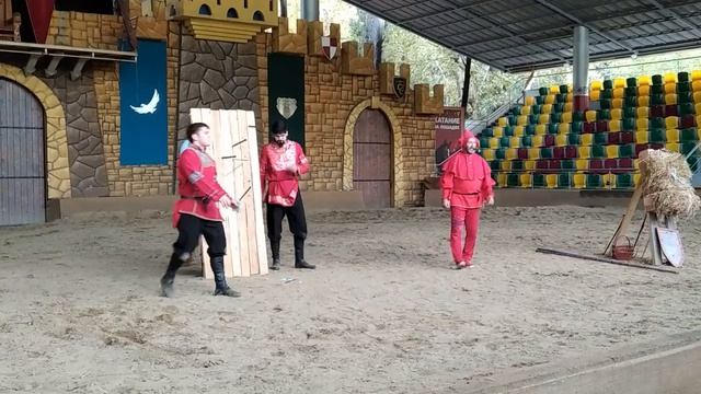 Богатырский турнир  Представление конного театра в парке Ривьера Парк Ривьера визитная карточка Сочи