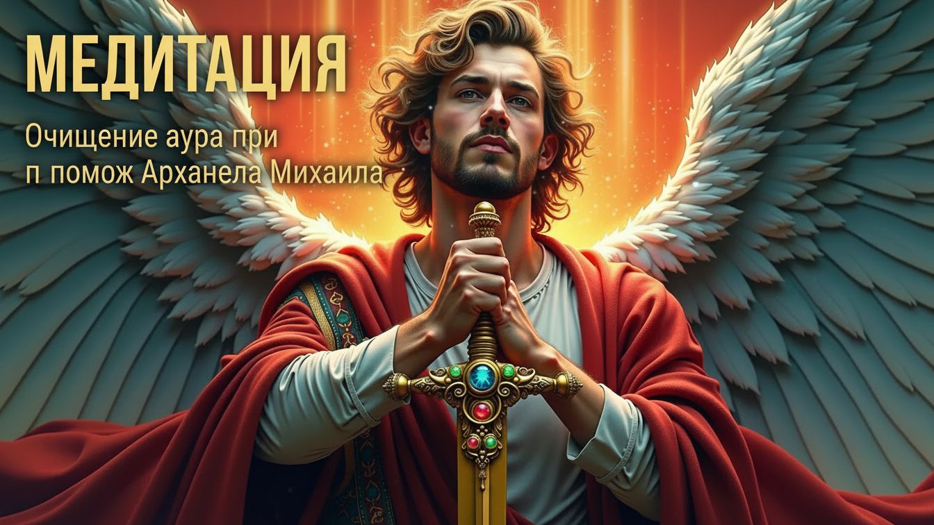 ОЧИЩАЮЩАЯ МЕДИТАЦИЯ ПРИ ПОМОЩИ АРХАНГЕЛА МИХАИЛА. САМАЯ МОЩНАЯ