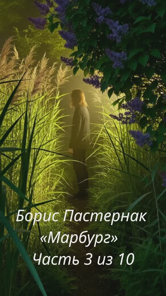 Борис Пастернак — «Марбург»  Часть 3 из 10