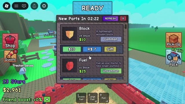 играю в роблокс в построй трактор