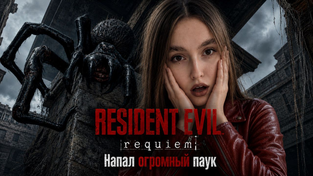 Напал огромный паук ► Resident Evil Requiem #11