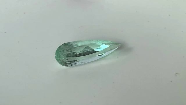 Груша берилла 12 ct