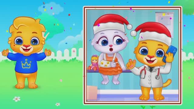 Детский развивающий мультфильм, пазлы, головоломка.