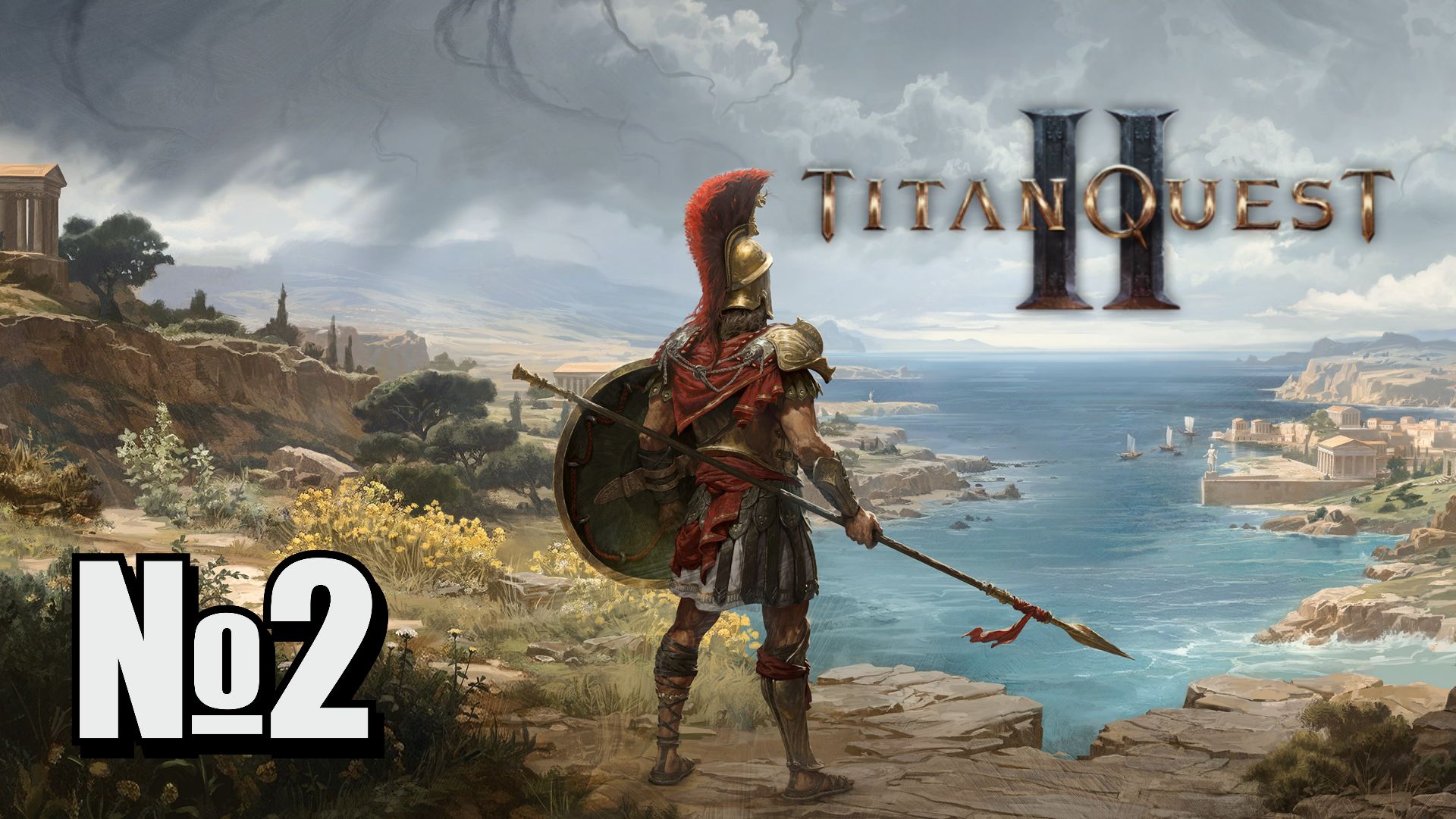 Titan Quest II v0.5.0 Лучник №2  Окрестности Пиргоса, драка с Паном