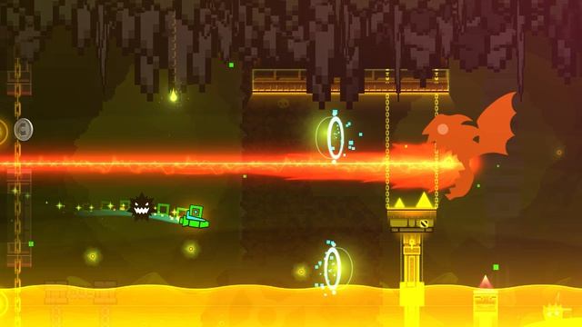 Прохождение уровня Toxic Rush в Geometry Dash.