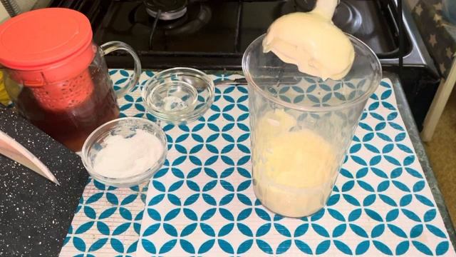 Вкусный Домашний майонез ПРОВАНСАЛЬ за 20 секунд!Рецепт в описании видео.