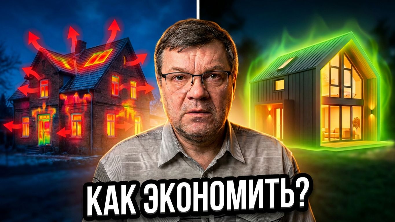 Почему ваш дом «греет улицу»? Главные правила энергоэффективности.