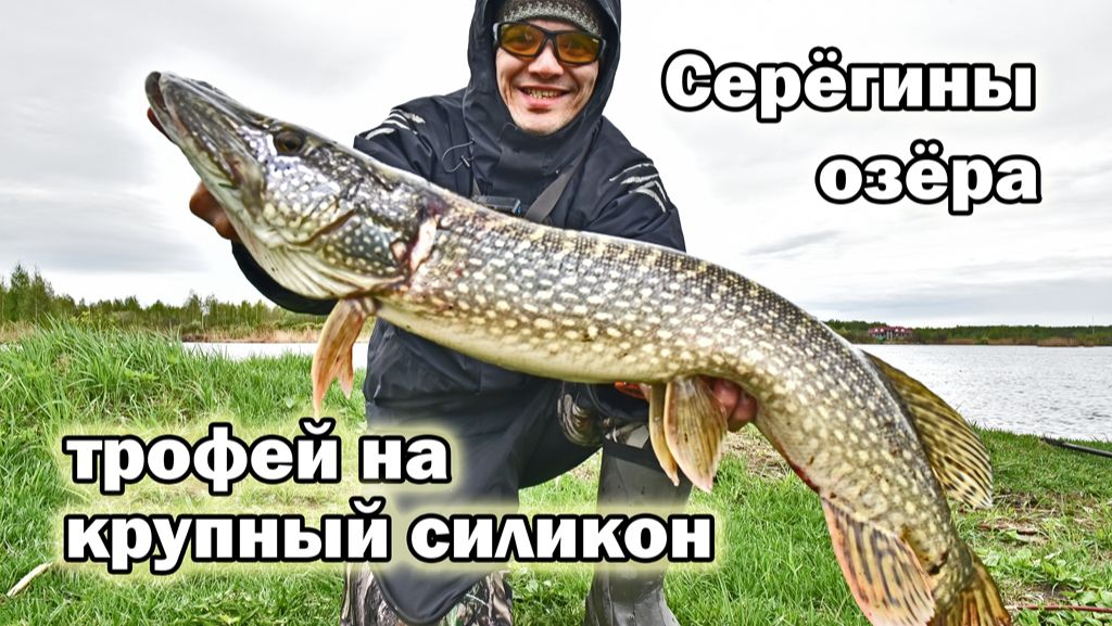 С крупными приманками на любимый пруд