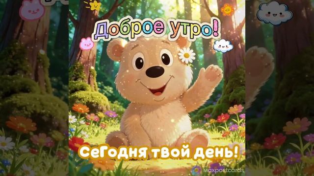 🥰 Оставляйте реакции, если понравилась открытка и делитесь с близкими ❤️
