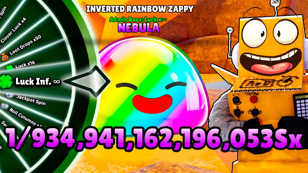 Я ПОЛУЧИЛ БЕСКОНЕЧНУЮ УДАЧУ и СТАЛ ТОП МИРА в Roblox Slime RNG