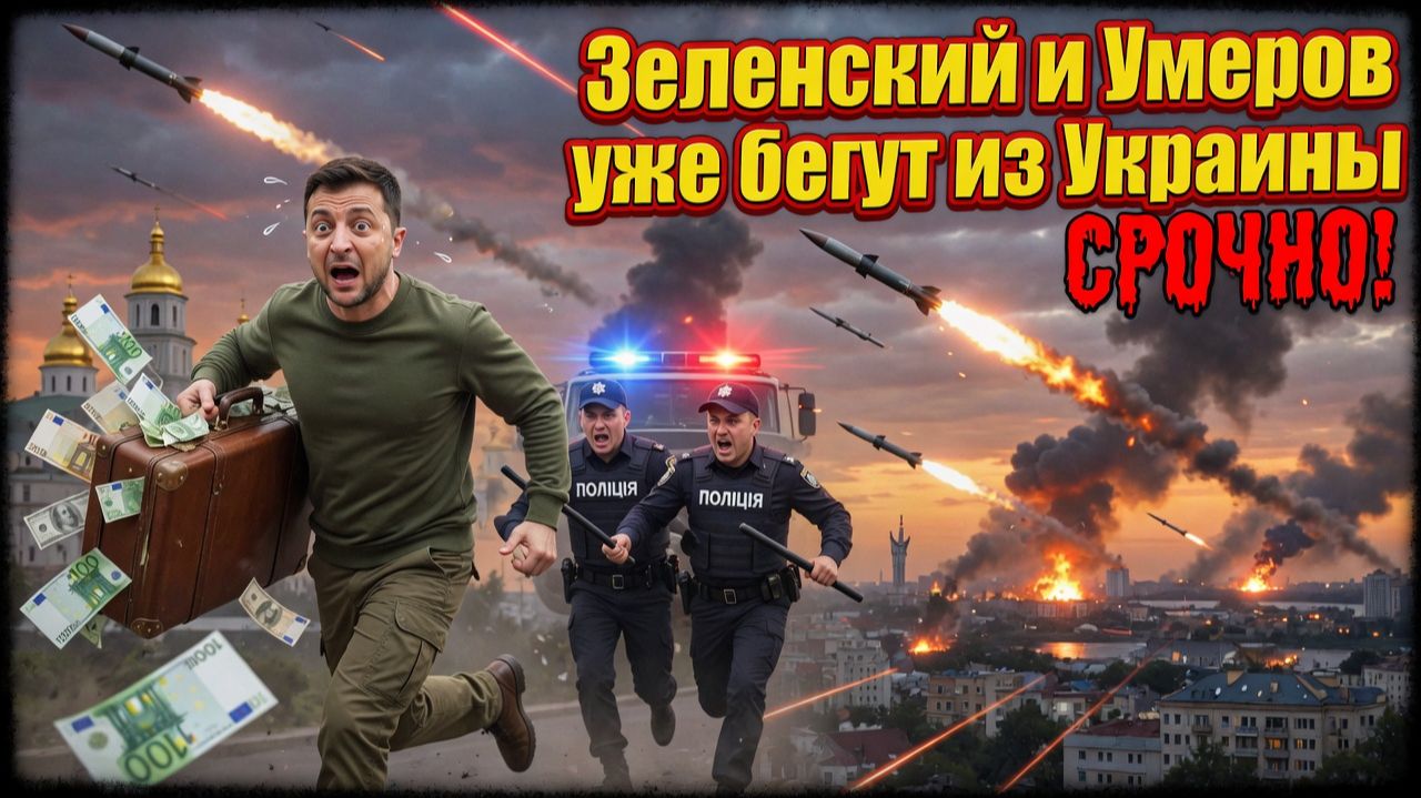 Зеленский и Умеров готовят побег из Украины