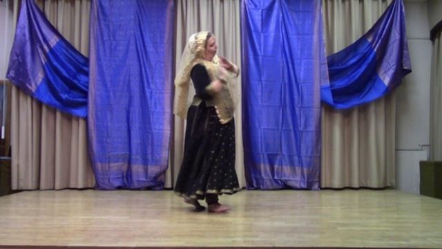 Мере То Гиридхар Гопал | Мира Бхаджан | Стиль Катхак | МАРИЯ ОРЛОВА | Школа Чаккар | Москва | Россия