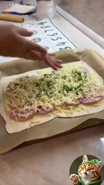 пирог с картошкой #еда #рецепты #вкусно