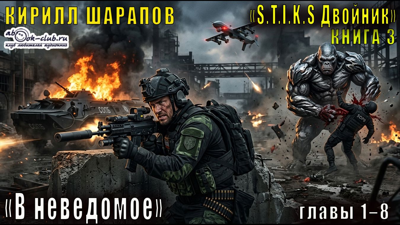 03.01 Кирилл Шарапов "Двойник" (книга 3) "В неведомое" (часть 1)