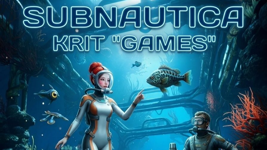 Subnautica #1 - Начало водного приключения. Режим_ Экстремальный.