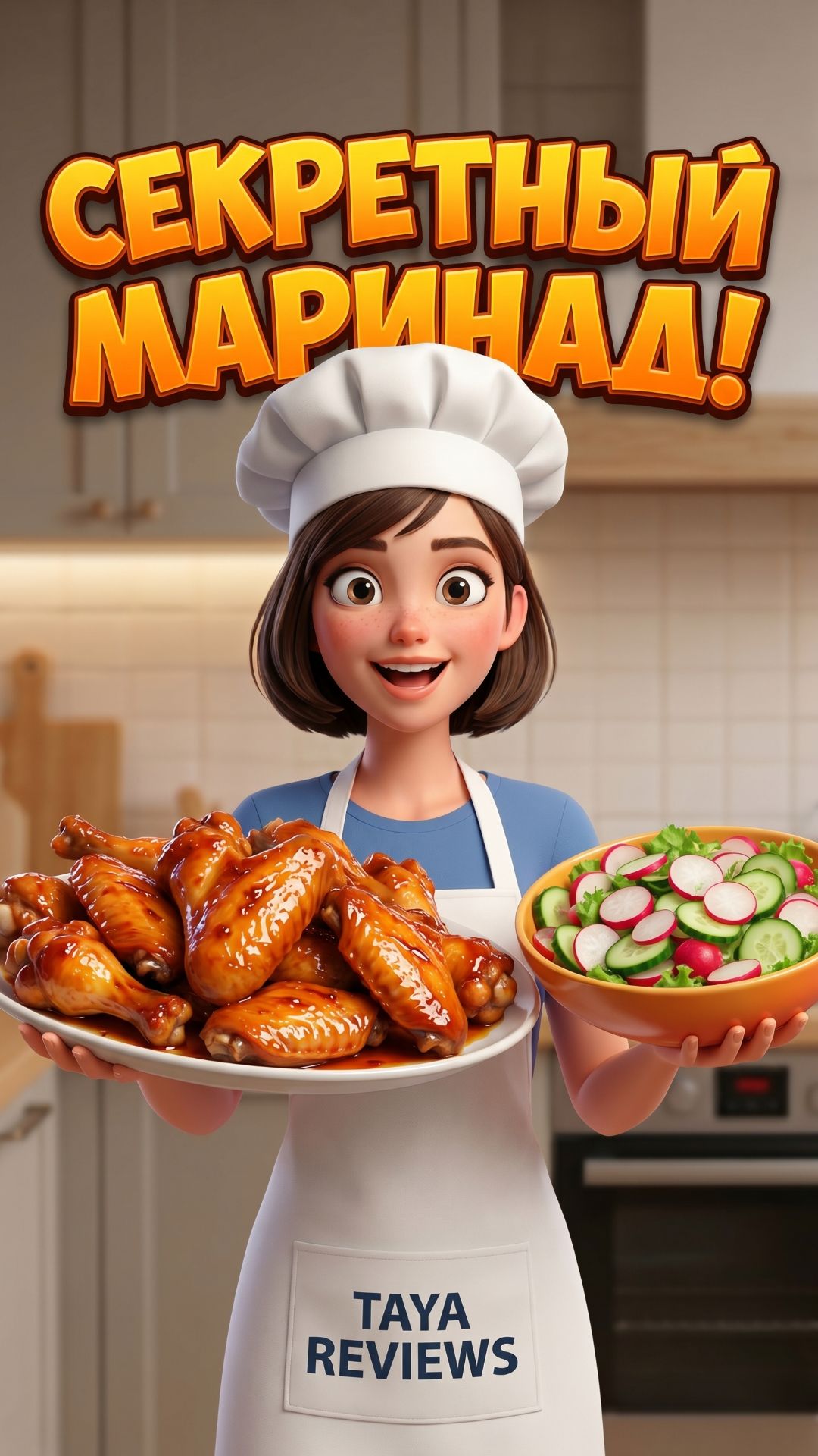 ⏳ Срочно приготовь наш секрет! Мега сочные крылышки от Таи этот маринад покорит всех! 🔥