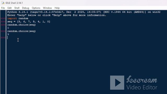 ПИТОН IDle обучение.Как быстро писать программы с модулями и без! МОДУЛЬ RANDOM.