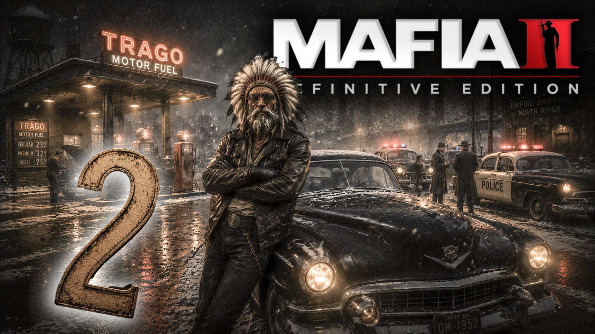 Криминальный дебют Скалетты. Mafia 2 — Глава 3 Почти-Игрокино в Ultrawide 21:9